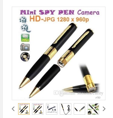 Mini camera pen
