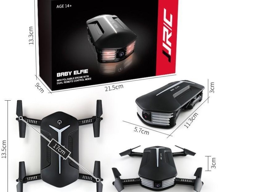 Baby elfie fold up camera drone