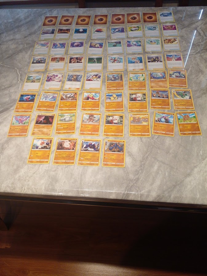 original pokemon trading card 60 pc set