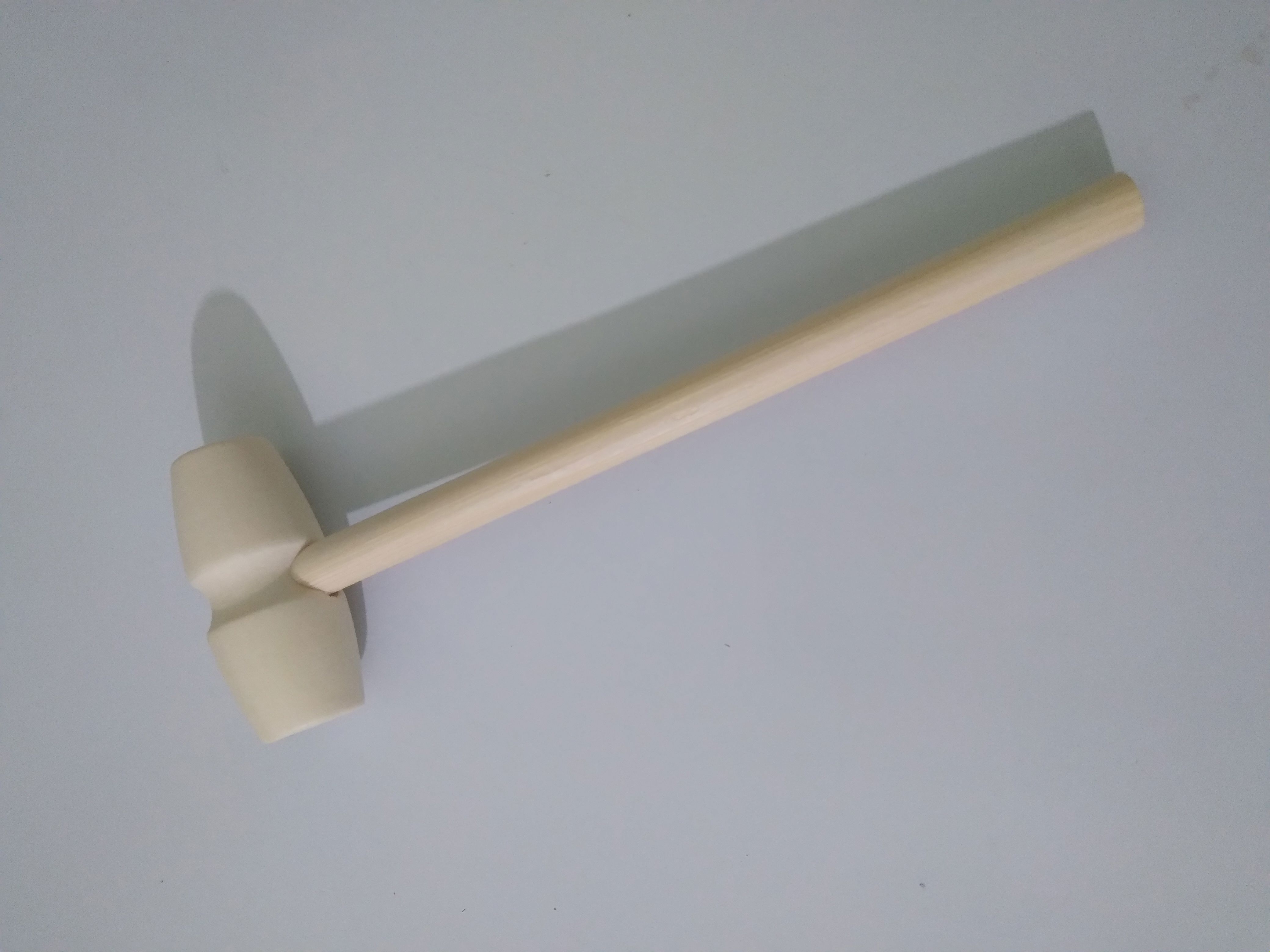 Miniature wood mallet