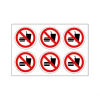 Buy and Save on No Food or Drink Label. Best Prices on Rainbow Safety ...