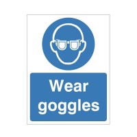 Buy and Save on Wear Goggles Sign. Best Prices on Rainbow Personal ...