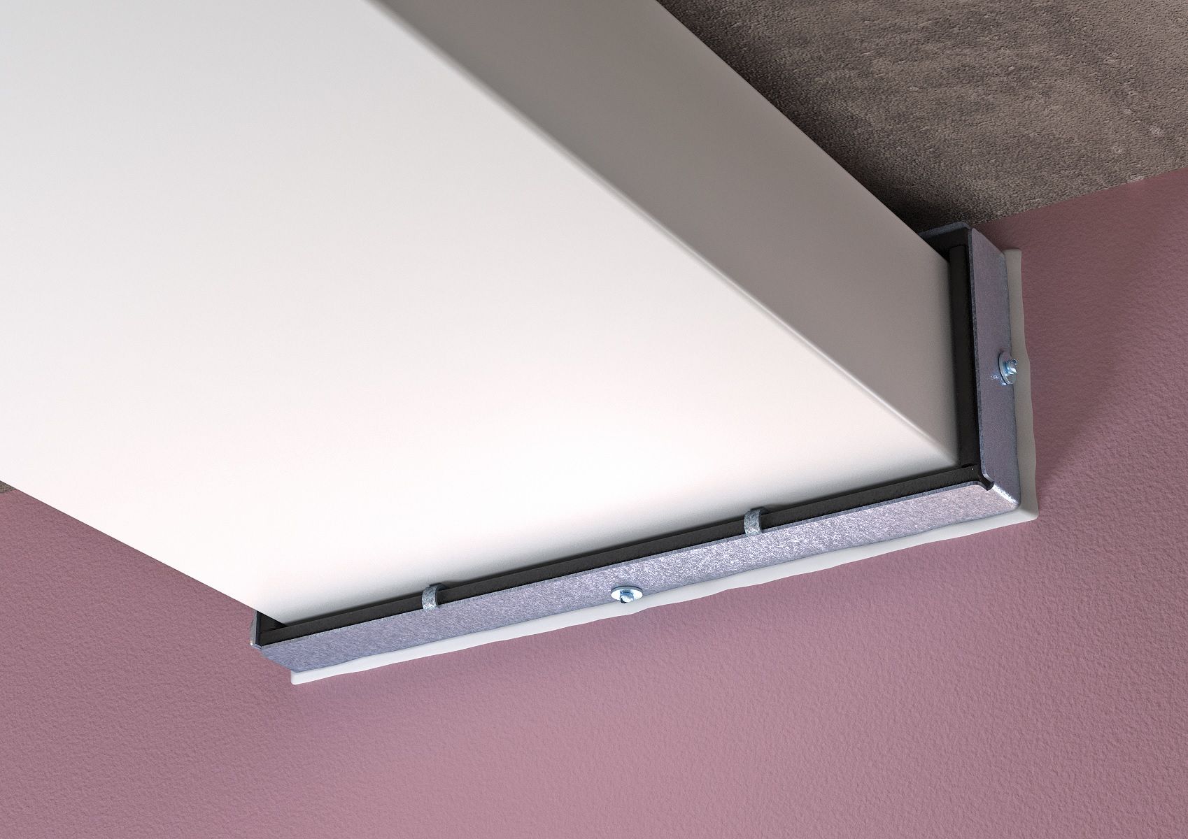 QRS 204 x 60mm Vent Duct Slim Sleeve CE MARKED up to 90min