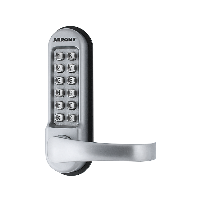 Hoppe ARRONE AR525 Digital Lock - Lever Operated c/w Tubular Latch