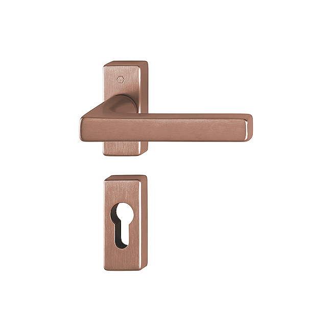 Hoppe M1643/844P/844PS Profile Door Handles - Dallas Lever Complete ...