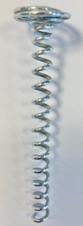 100mm Galvanized Spring Wire Pigtail Fixing - Pack of 1000