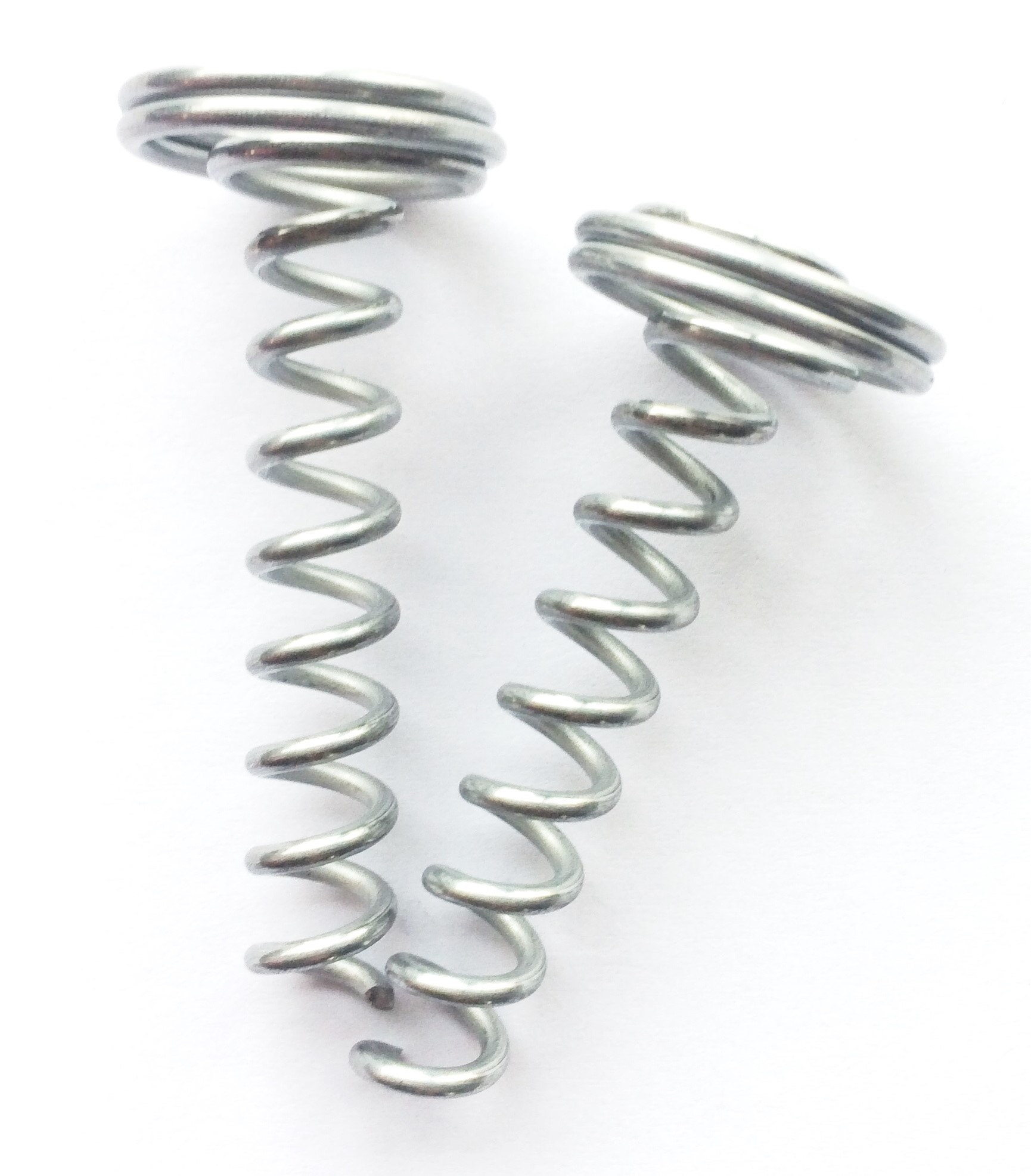 100mm Galvanized Spring Wire Pigtail Fixing - Pack of 1000