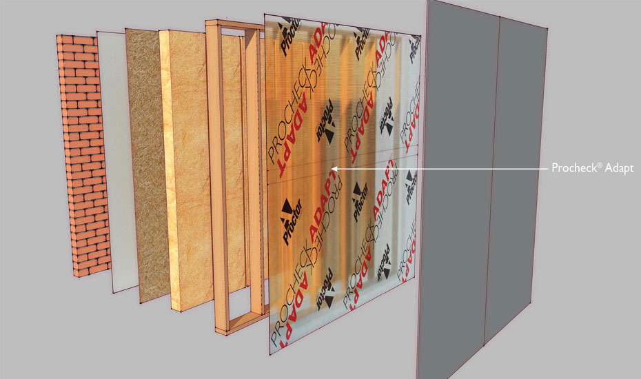 Proctor Procheck Adapt - Variable Permeability Vapour Control Layer VCL