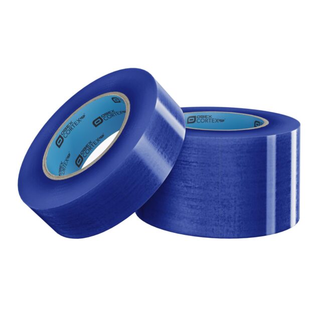 OBEX CORTEX S04002BL Blue Low-Tack Protection Tape - 100m