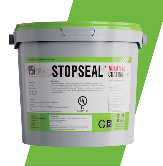 Stopseal Ablative Spray Grade Coating 5kg Pail - White