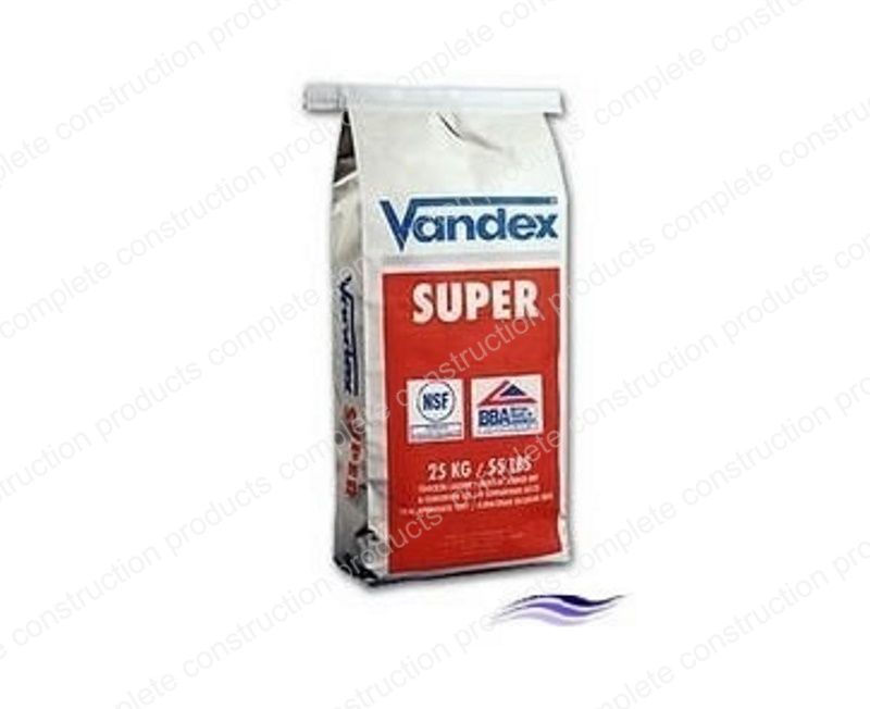 Vandex Super 25KG Crystalline Waterproofing Slurry