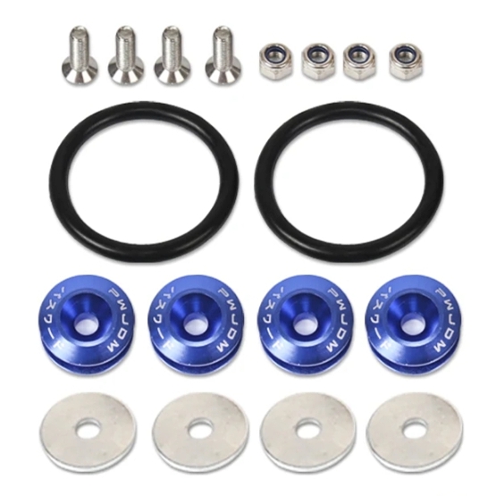 Quick Release Bumper Kit Blue