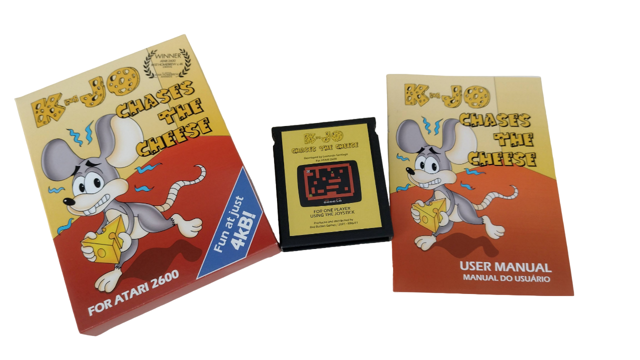 Game K-Jo Chases the Cheese [ATARI 2600]
