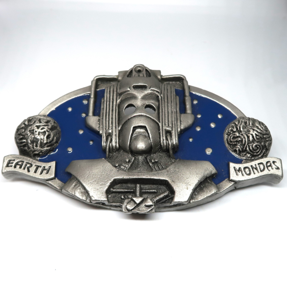 Official BBC Doctor Who Cyberman Ultimate Belt Buckle 1989