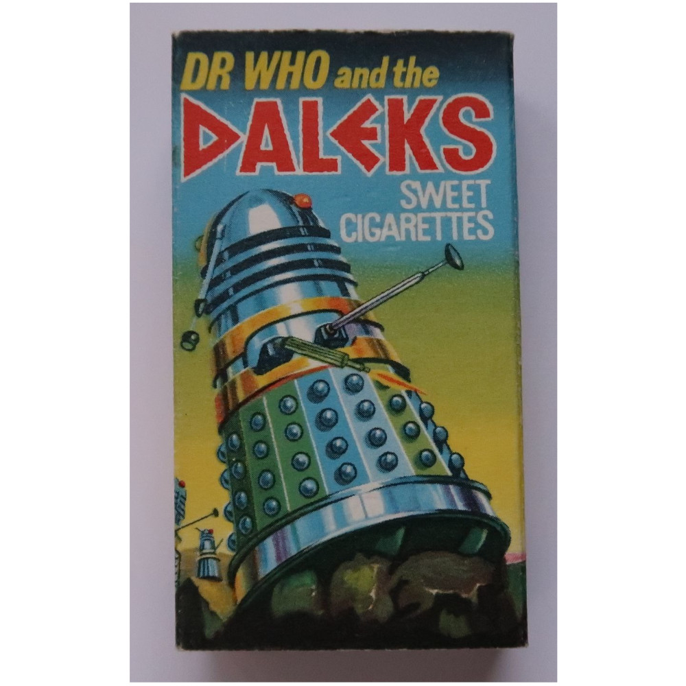 Dr Who & The Daleks 1964 Cadet Sweets Sweet Cigarette Packet Box