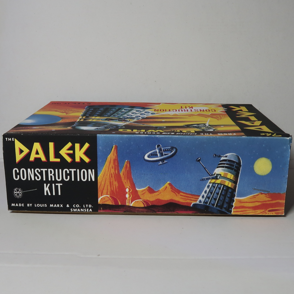 Marx Doctor Who Dalek Construction Kit 1965 + Reproduction Box