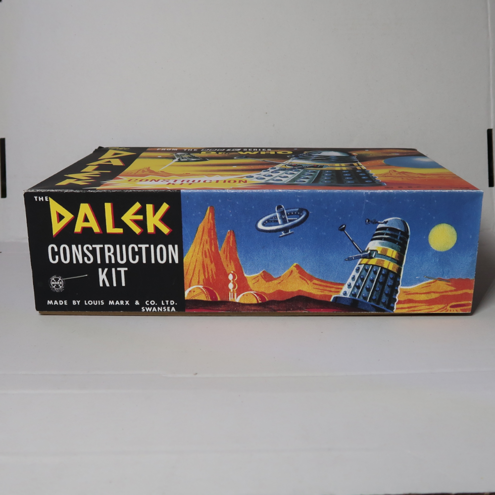 Marx Doctor Who Dalek Construction Kit 1965 + Reproduction Box