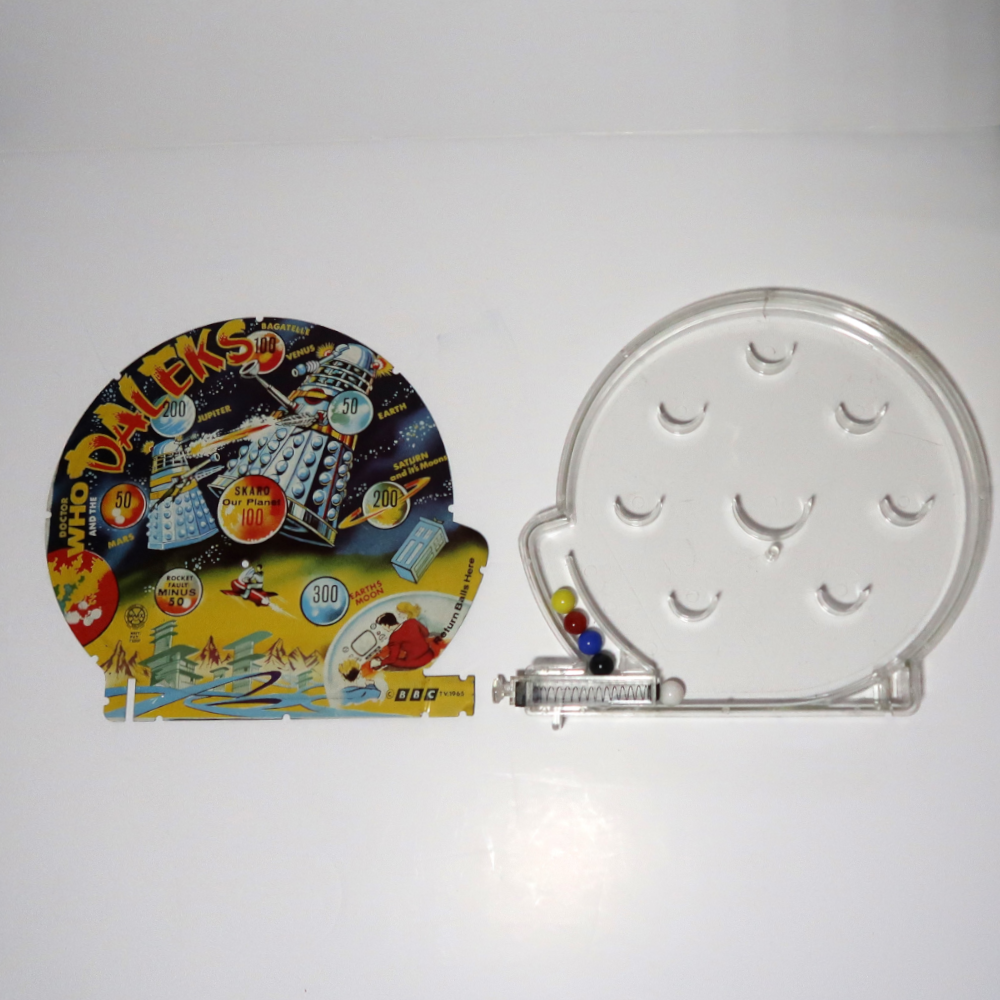 Marx Toys Doctor Who Dalek Bagatelle Pinball Game 1965