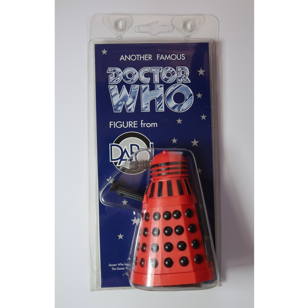 Vintage Dapol Doctor Who Red and Black Dalek Figure 1996