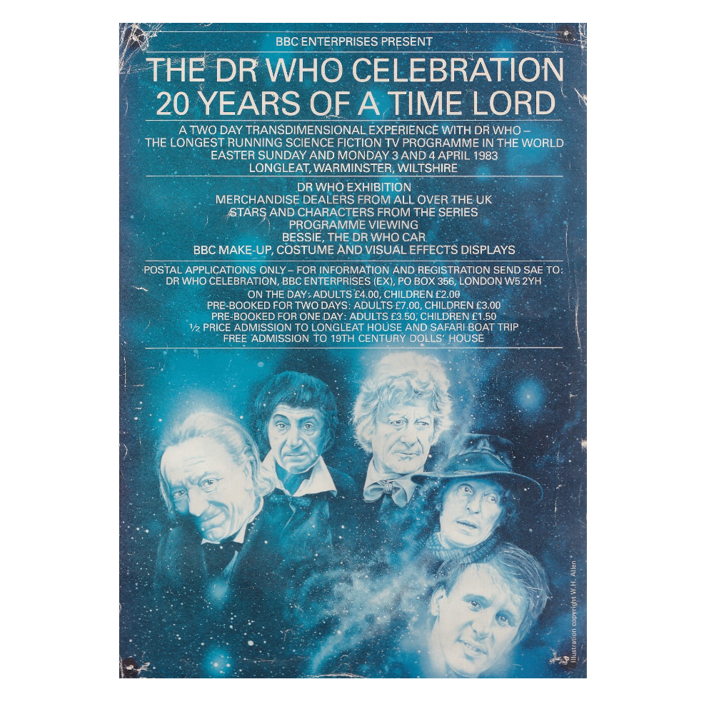 Original Longleat Doctor Who Celebration 20 years of a time lord ...