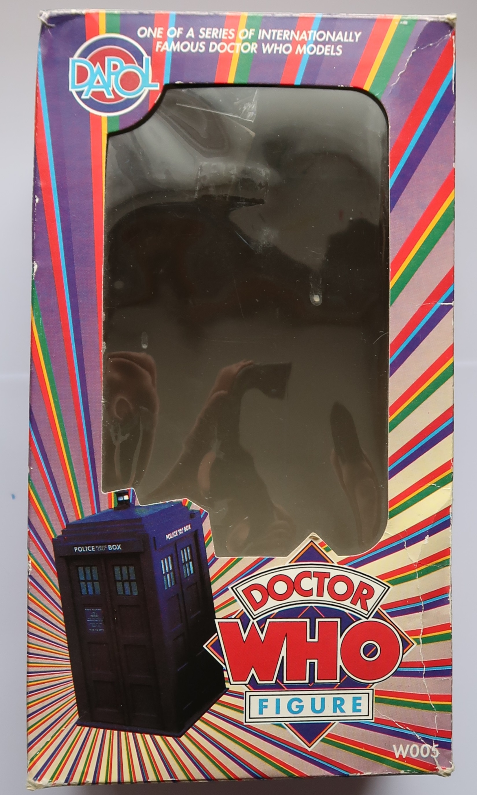 Vintage Dapol Doctor Who Tardis 1987 Rainbow Box Only