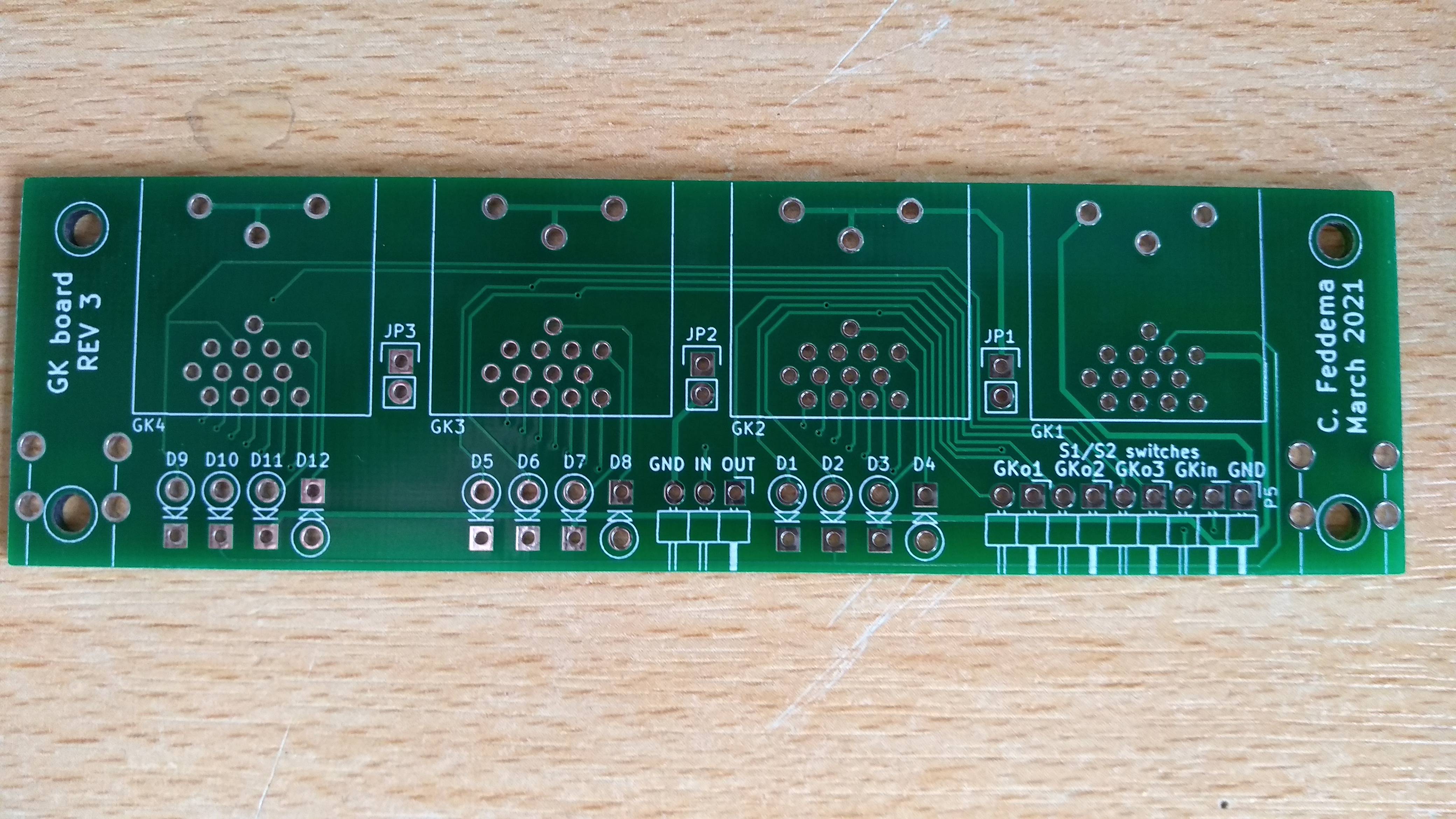 GK splitter PCB