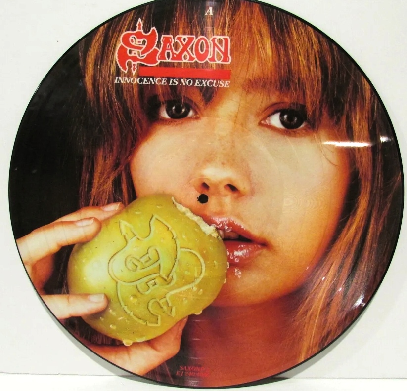 Saxon picture disc