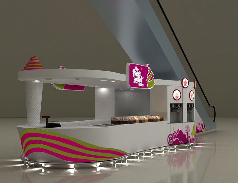 Commercial Interior Design | Creatives Design of Kiosks