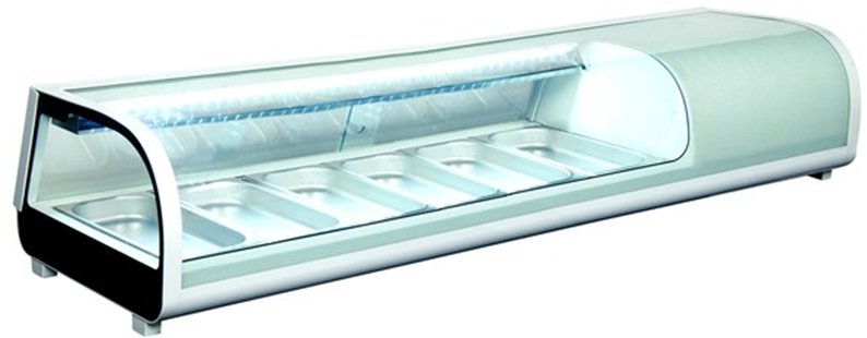 Sushi Case | Sushi Refrigerator | Sushi Display Case | Mini Showcase