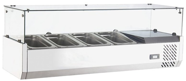 Salad Bar Equipment For Showcase | Mini Salad Showcase