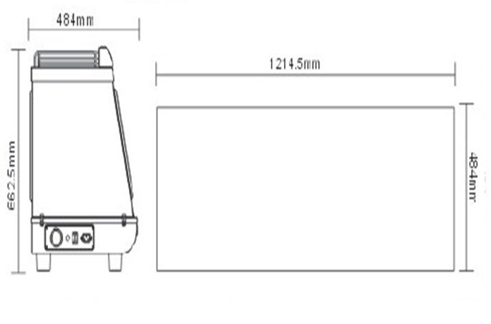 Countertop Food Warmer Commercial Kitchen Equipment | Heated Display ...