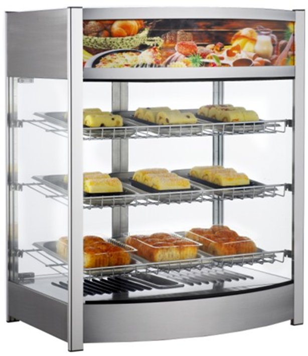 Bakery Hot Food Display Cabinets | Heated Display Cases