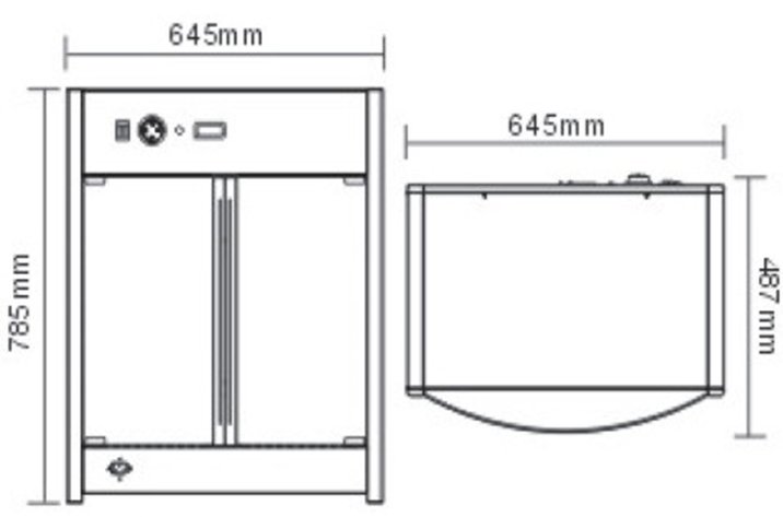 Bakery Hot Food Display Cabinets | Heated Display Cases