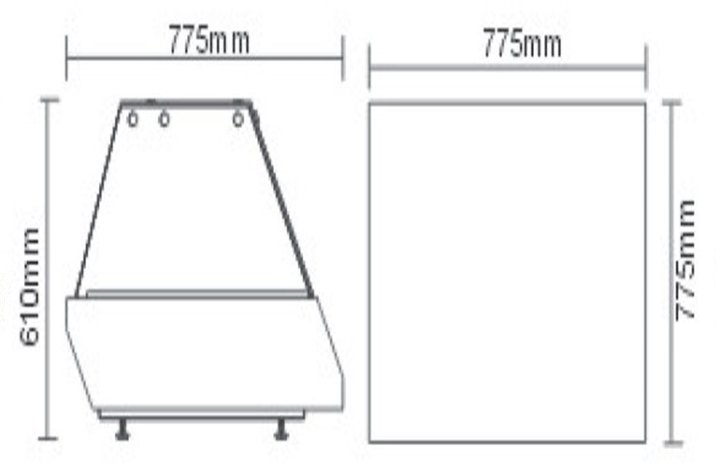 Bakery Hot Food Display Cabinets | Elegant Display Presentation Ideas