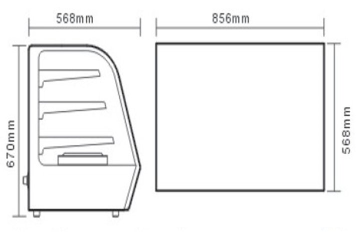 Bakery Hot Food Display Cabinets | Elegant Display Presentation Ideas