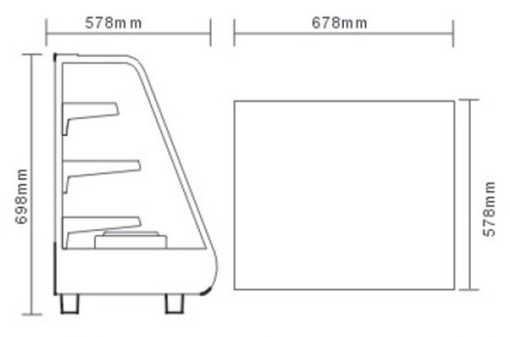 Bakery Hot Food Display Cabinets | Elegant Display Presentation Ideas