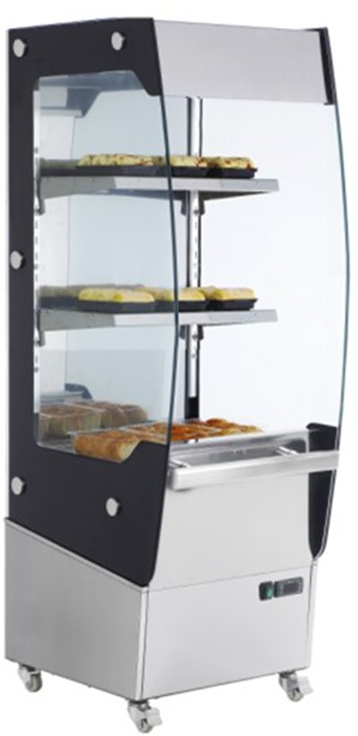 Dry Bakery Display Cases, Non-Refrigerated Food Display | Hot Food ...