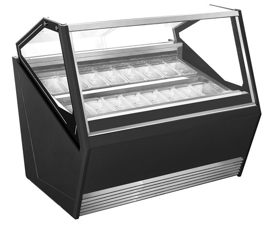 Big Ice cream Display Showcase | Italy Style Showcase