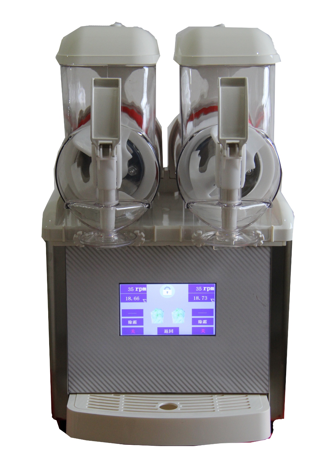 Mini Gel Soft Serve Frozen Yoghurt | Slush Freezer Ice Cream Machine New