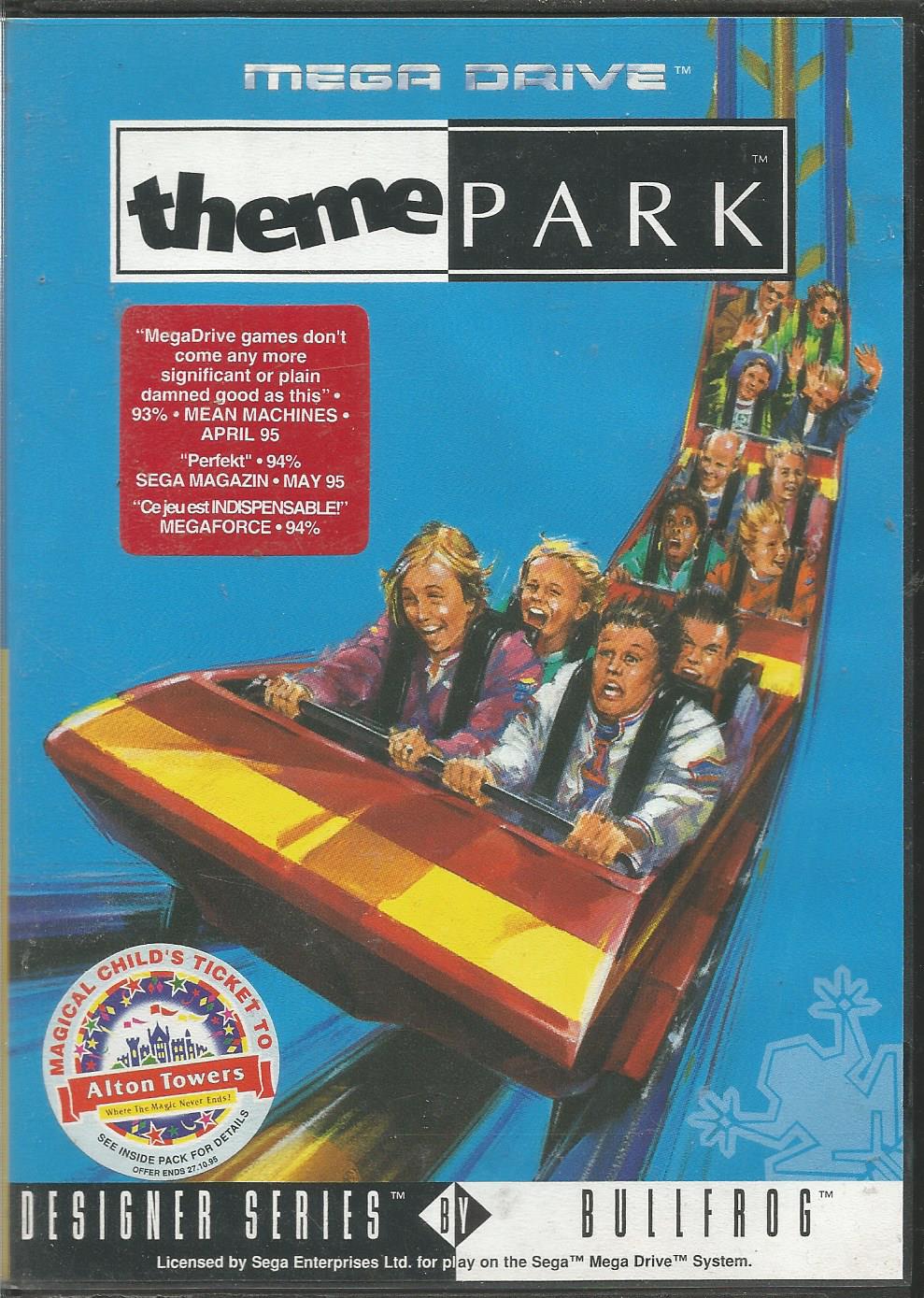 Theme Park - Used - Sega Mega Drive