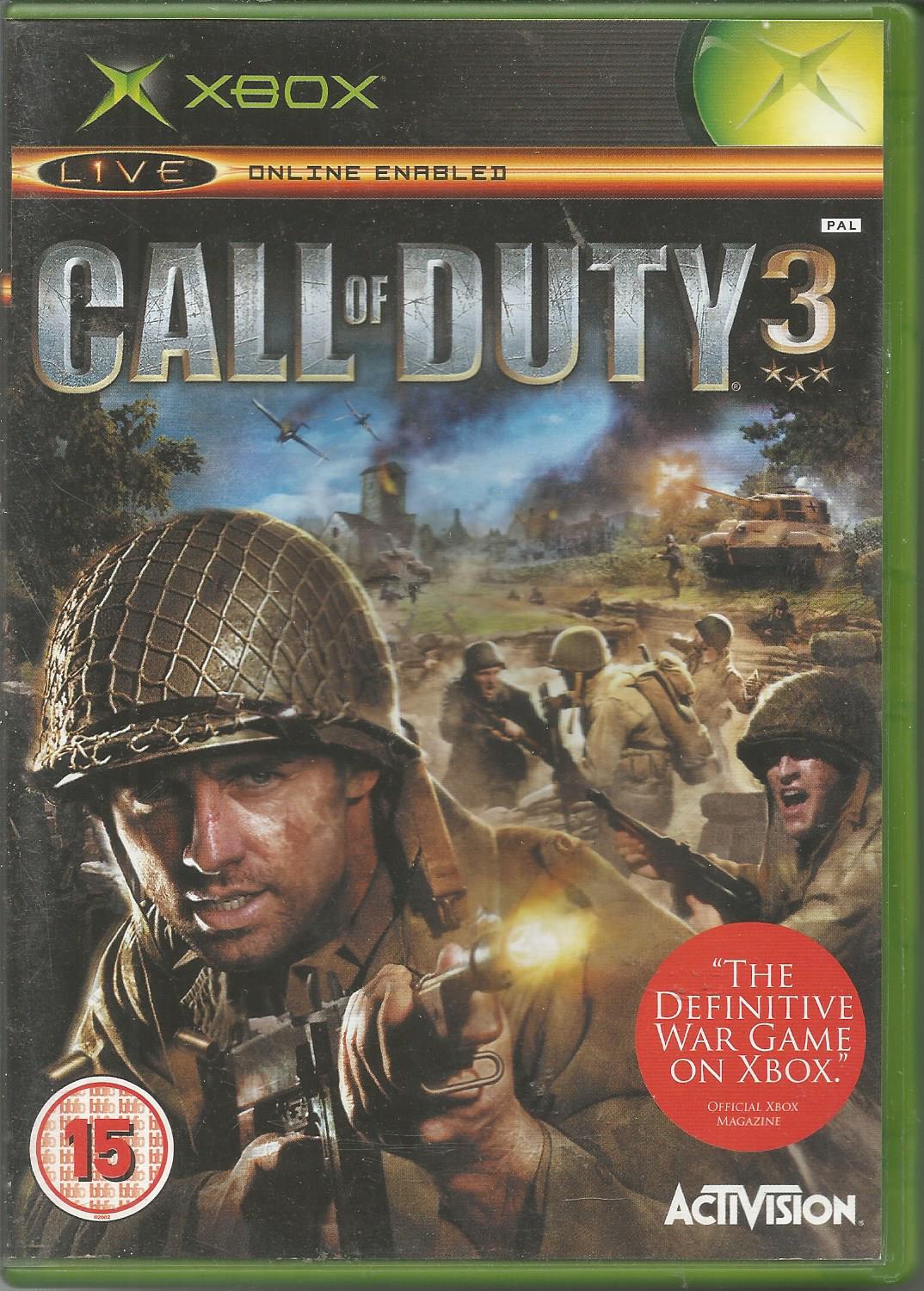Call of Duty 3 - Used - Xbox