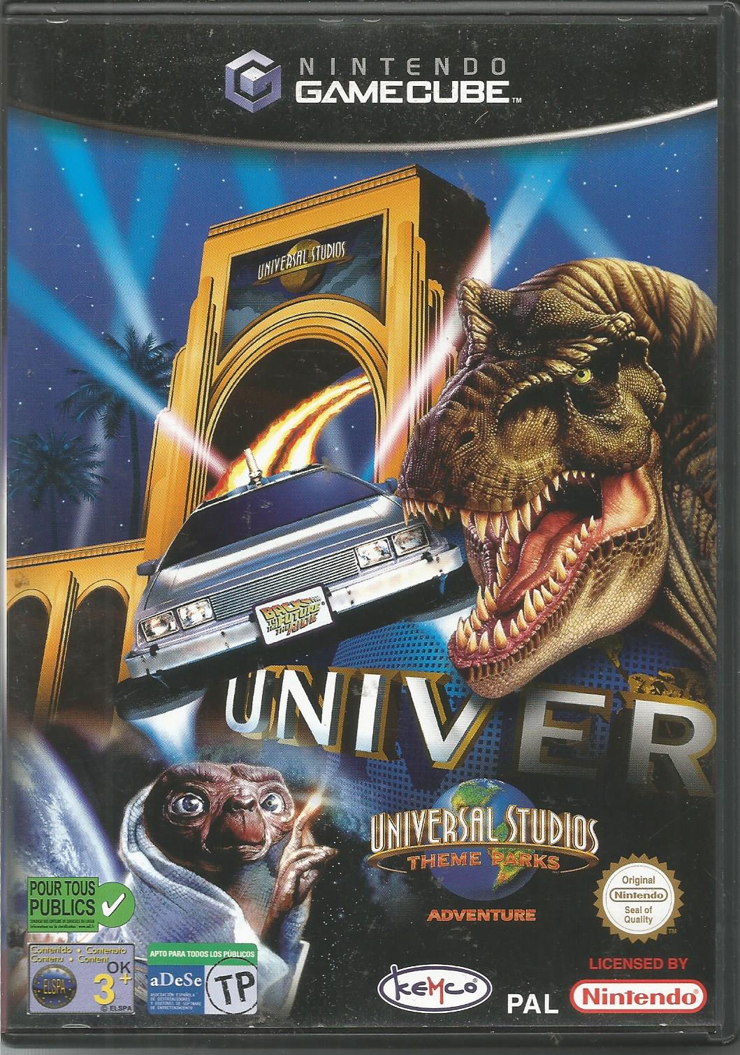 Universal Studios Theme Park Adventure - Used - Nintendo Gamecube
