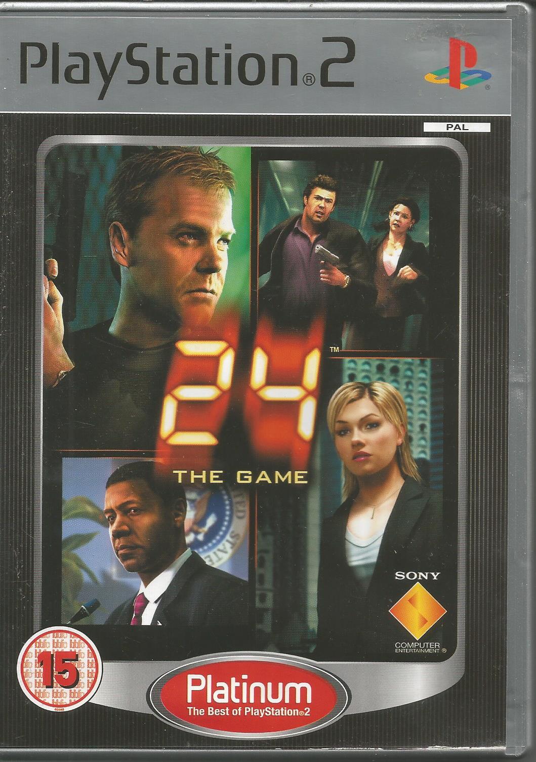 24 The Game Platinum - Used - Playstation 2