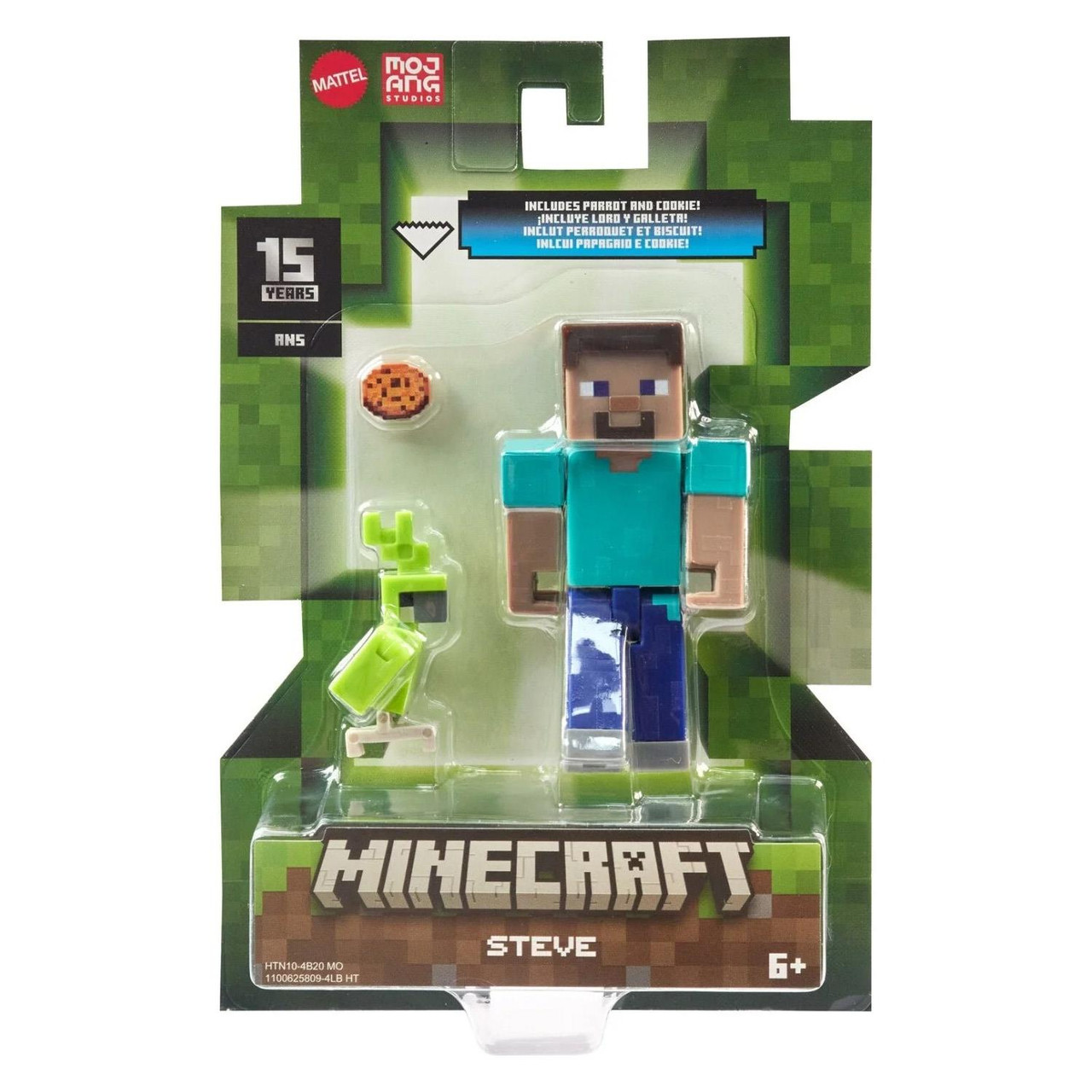 Minecraft Charaktere Steve Minecraft Movie STEVE 4 Inch Action Figure
