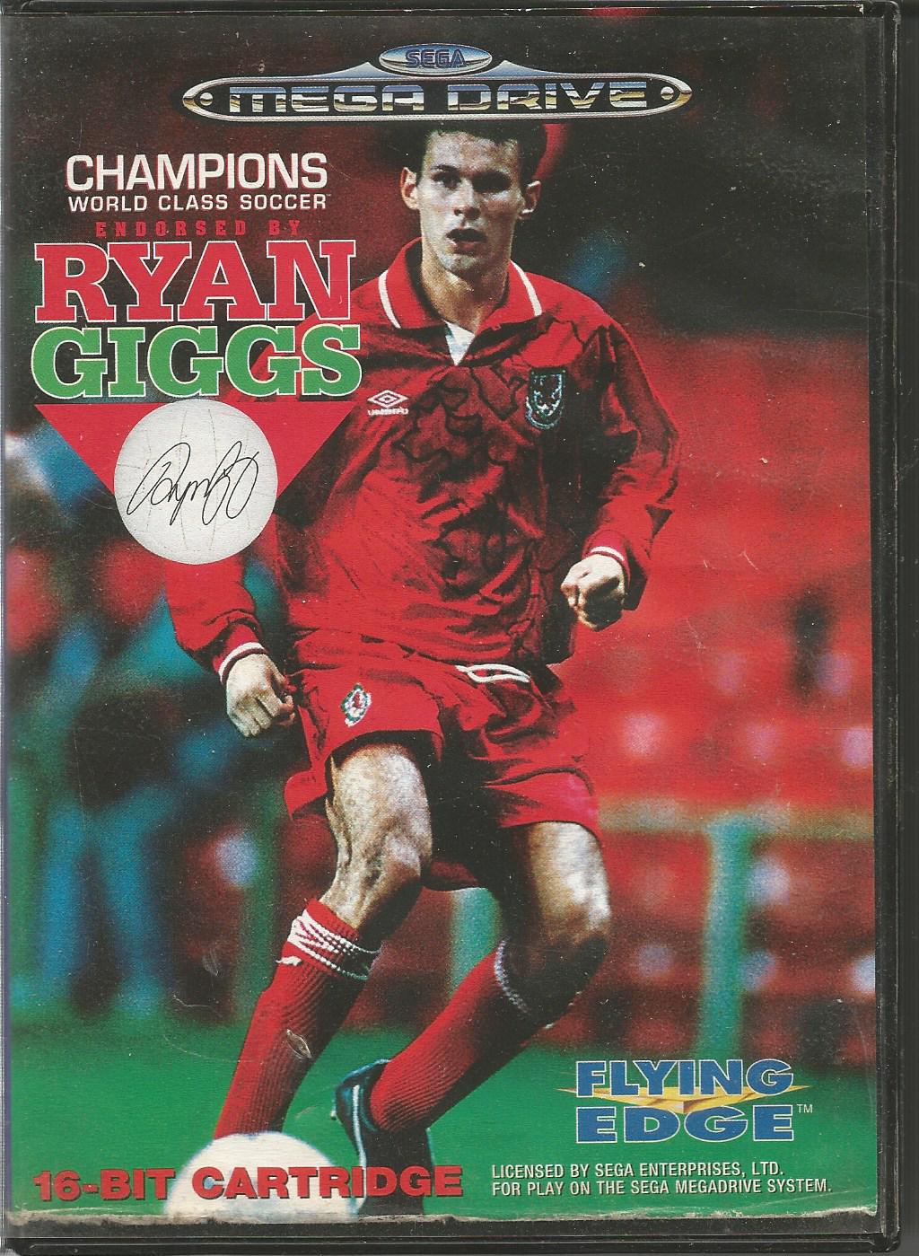 Championship World Class Soccer Endorsed by Ryan Giggs - Used - Sega ...