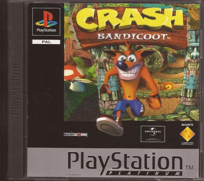 Crash Bandicoot Platinum - Used - Playstation 1