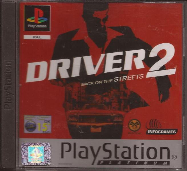 Driver 2 Platinum - Used - Playstation 1