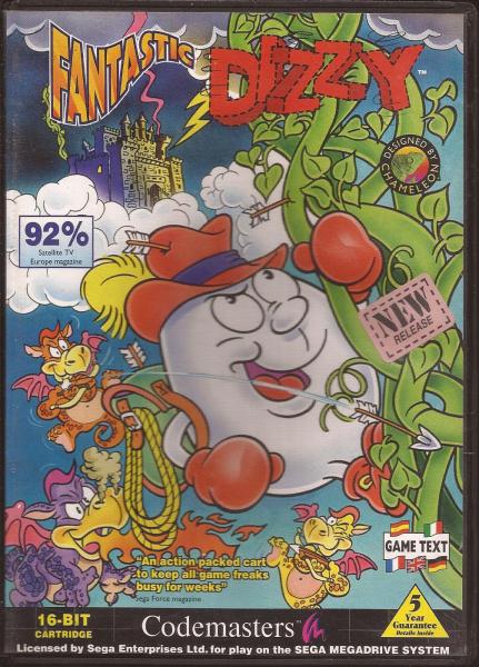 Fantastic Dizzy - Used - Sega Mega Drive