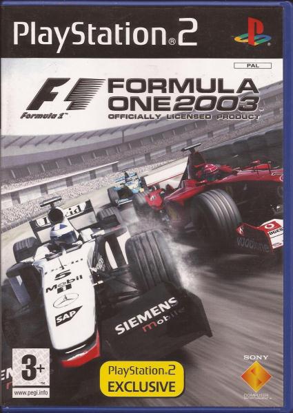 Formula One 2003 - Used - Playstation 2