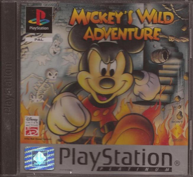 Mickey's Wild Adventure Platinum - Used - Playstation 1